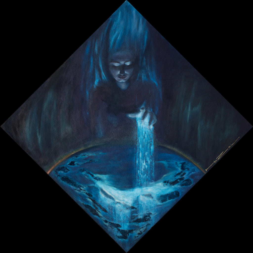 Room in the Moon (original painting) – Hazel Griffiths Art